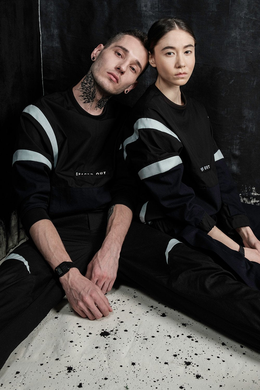 'Spaced Out' Logo Unisex Sweatshirt – BISKIT