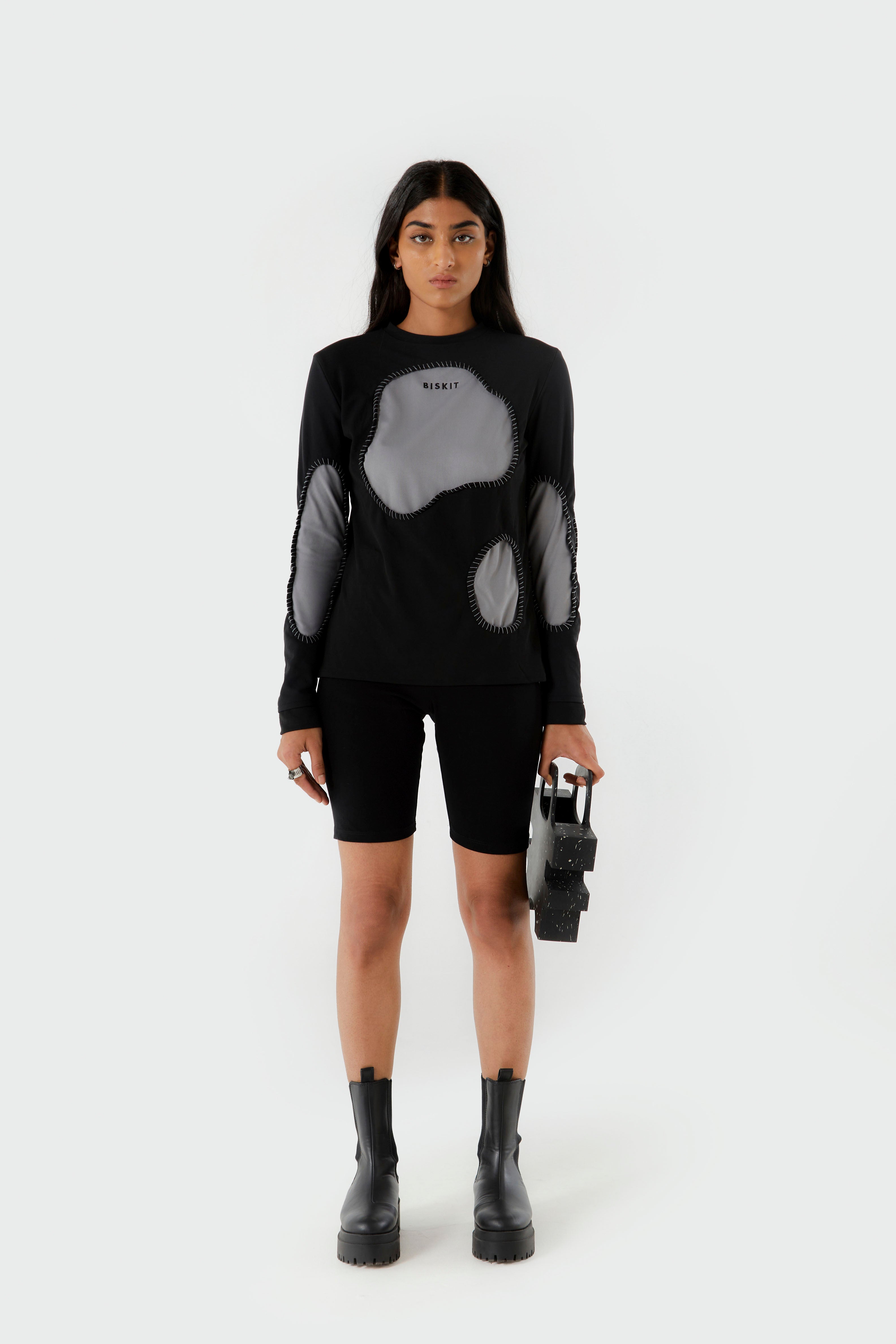 Cellular Top Grey – BISKIT